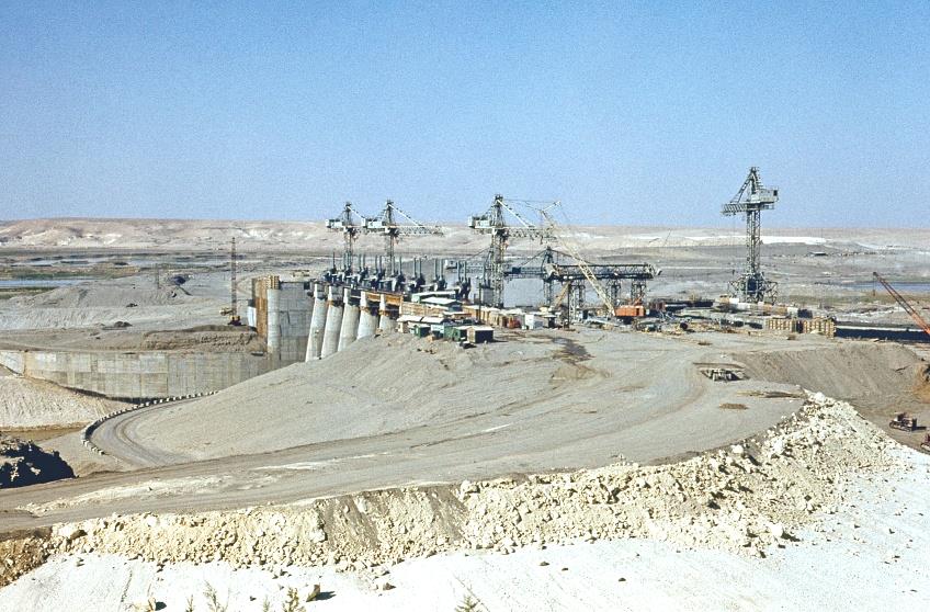 Tabqa Dam, Ar-Raqqa, Syria.